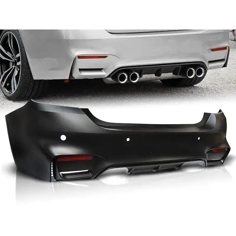 Støtfanger bak Bmw F32/F33 10.13- M4 Style PDC