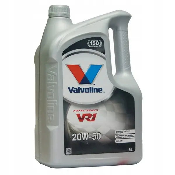 Valvoline 20W50 VR1 Racing Olje 5L - Nomax.no